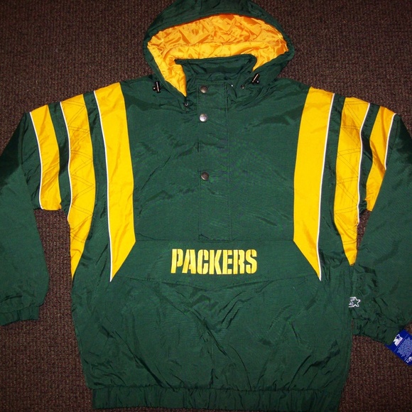 STARTER Fall 2019 | Jackets & Coats | Green Bay Packers Starter Half ...